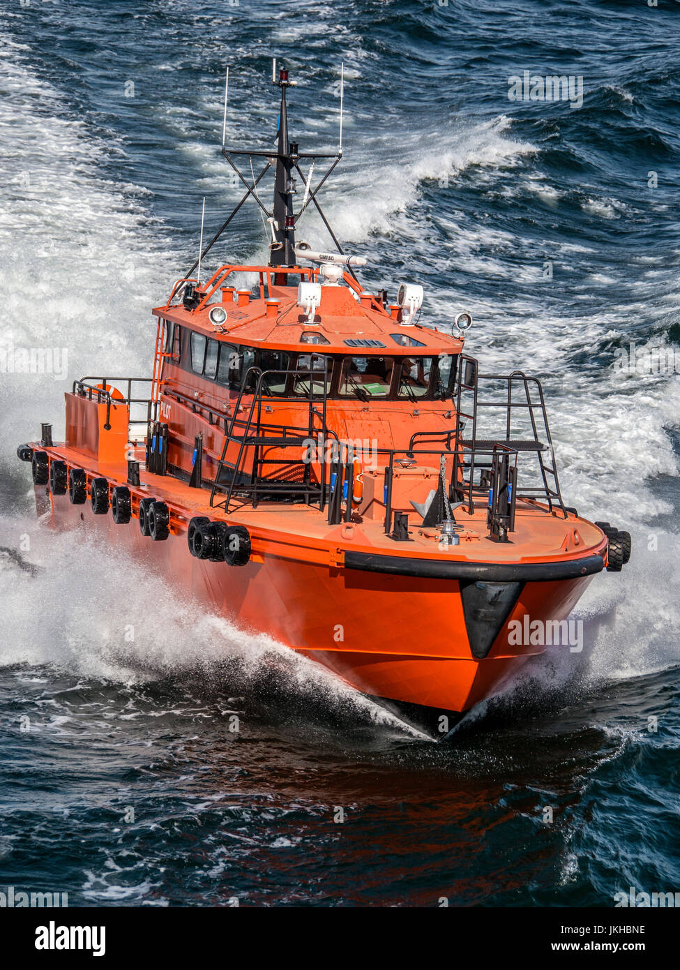 Pilot Boat Baltic Sea Stock Photo - Alamy