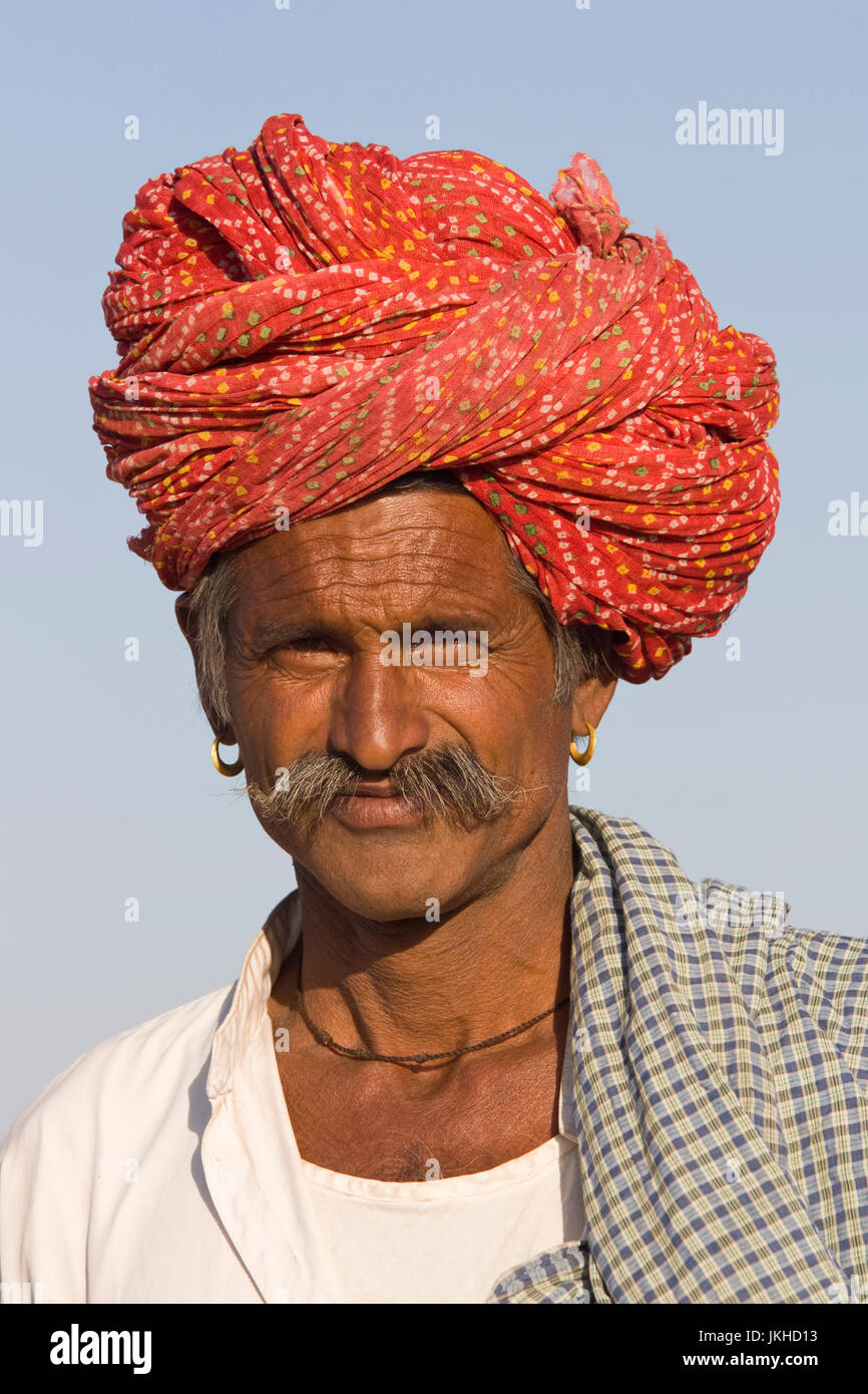 Indian man traditional moustache hi-res stock photography and images ...