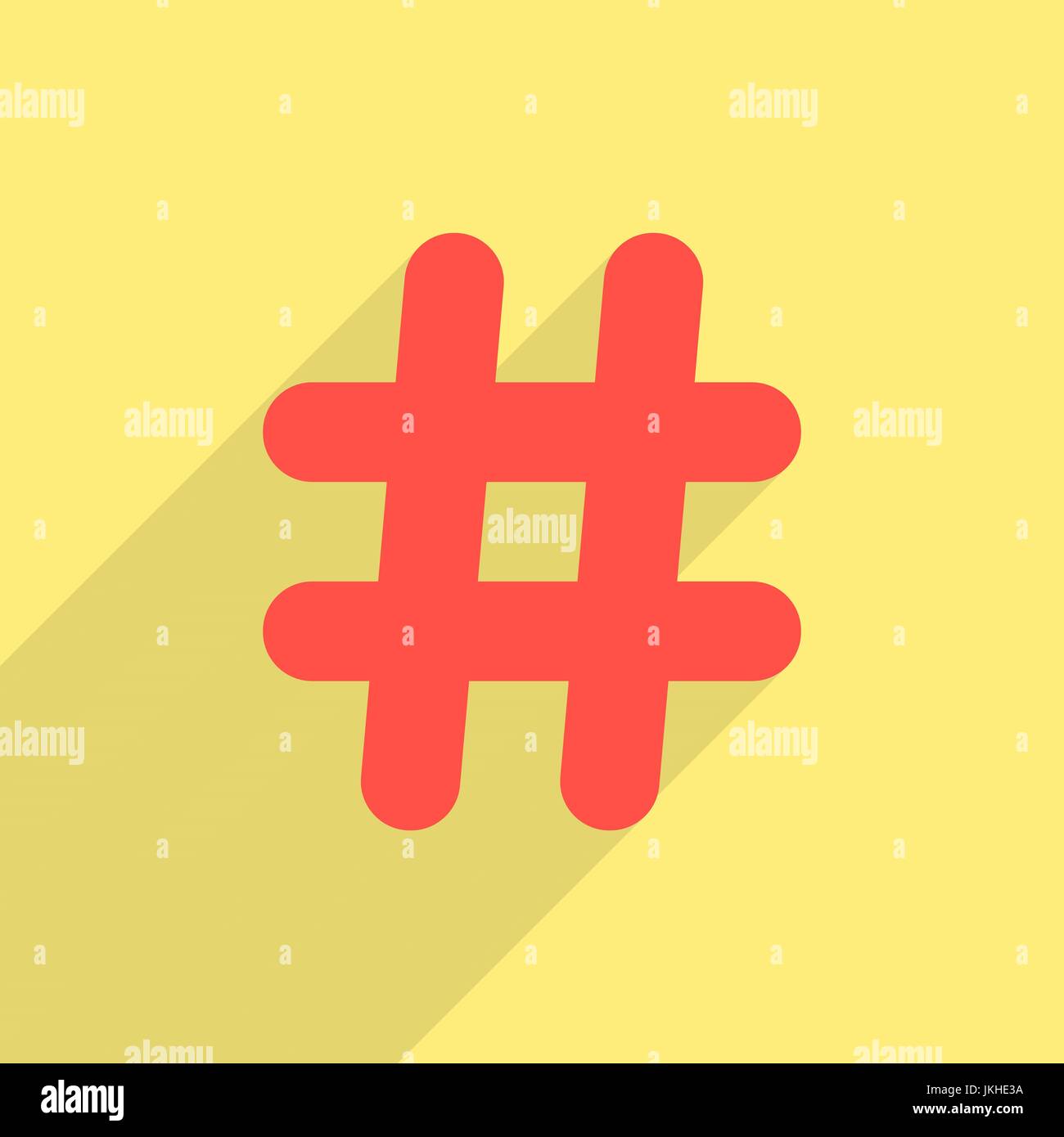 Marketing with hashtag Stock Vector Images - Alamy