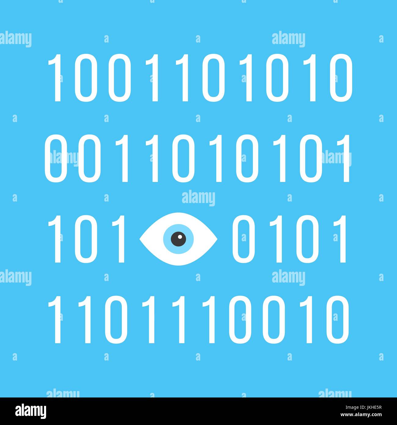 Big brother eye Stock Vector Images - Alamy