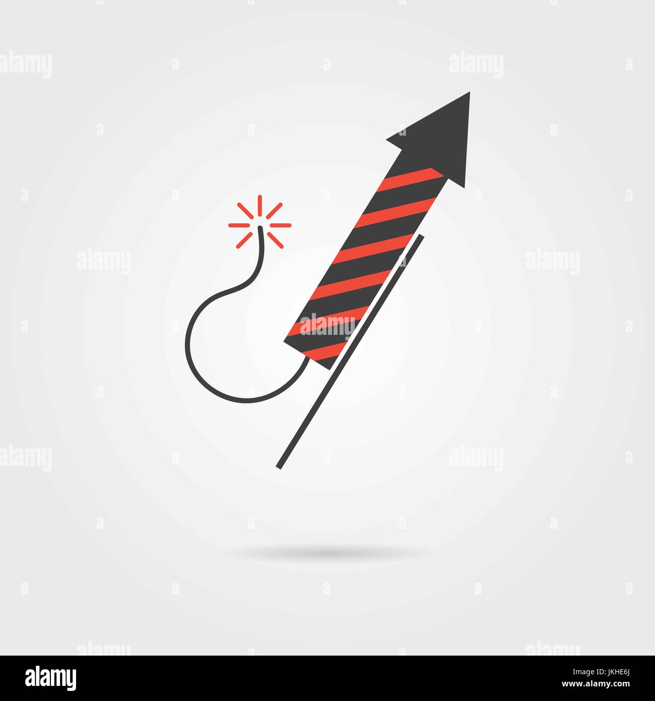 Striped firework icon Stock Vector Images - Alamy