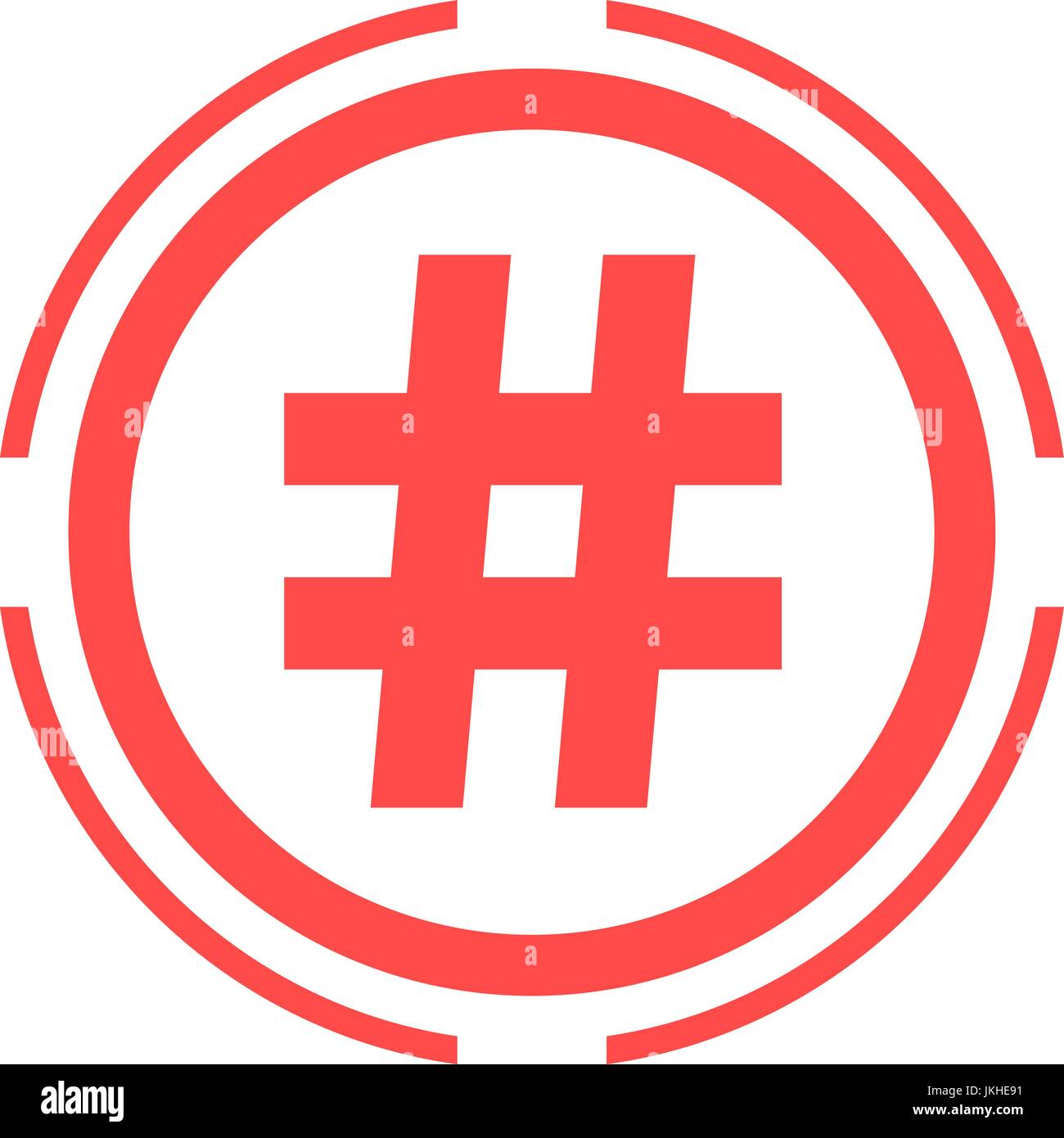 Red double cross Stock Vector Images - Alamy