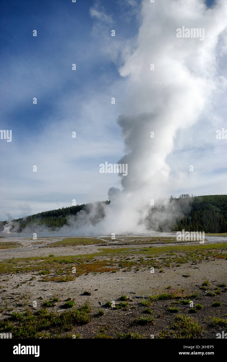Old Faithful Geyser Clipart
