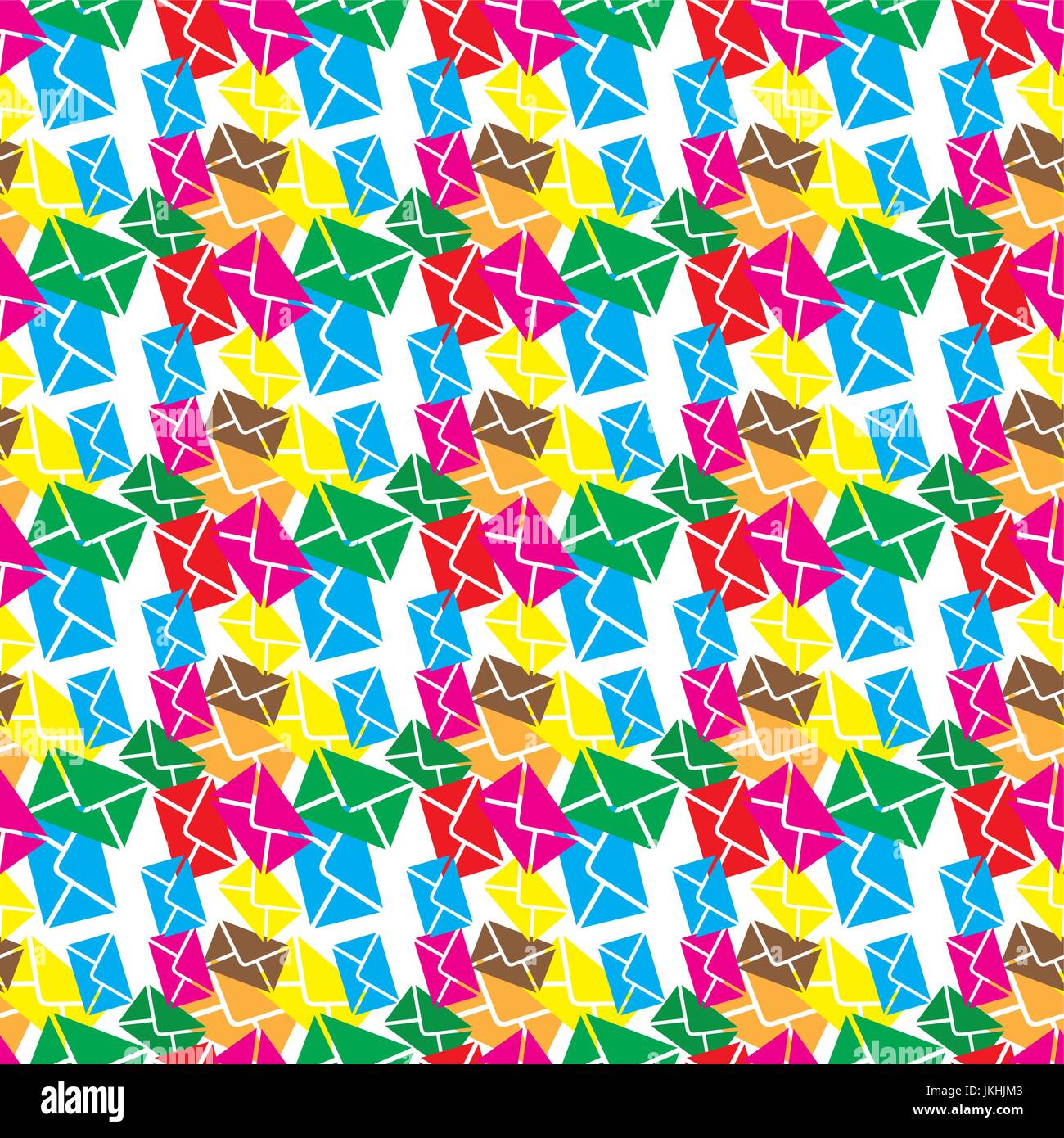 Seamless pattern email,sms or envelope newsletter.Seamless pattern can ...