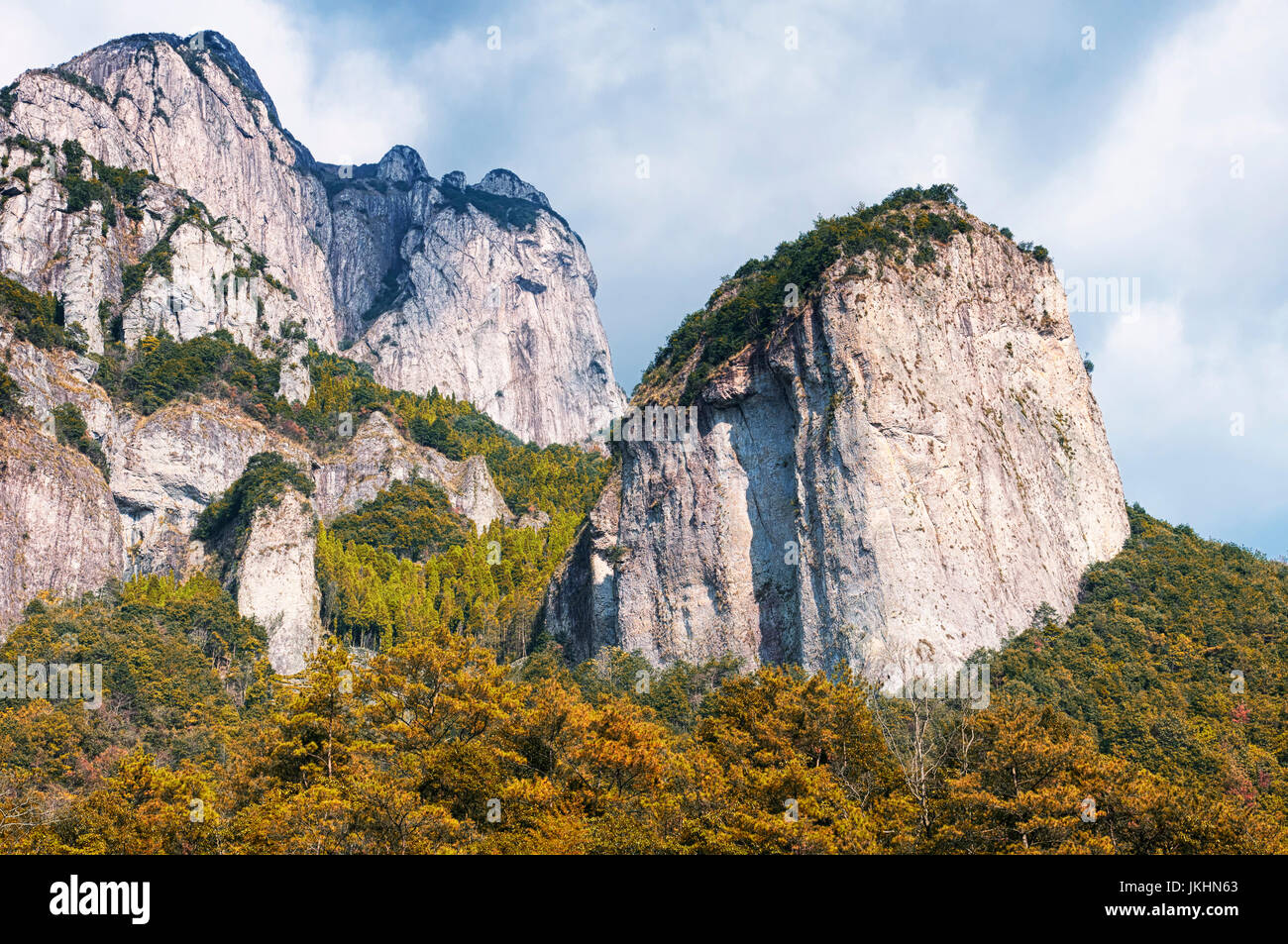 Dalong waterfall scenic area hi-res stock photography and images - Alamy