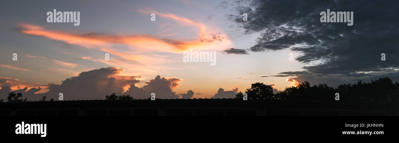 twilight light sky on evening time, sunset Stock Photo - Alamy