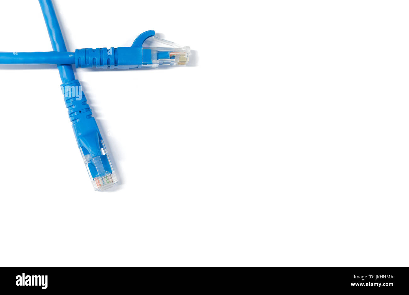 Network internet cable isolated on white background Stock Photo - Alamy