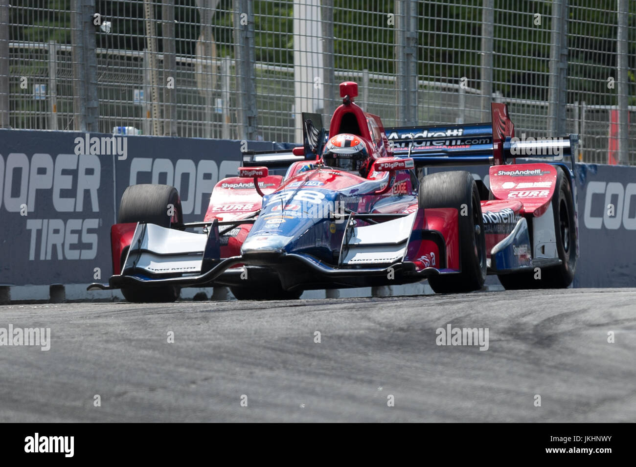 TORONTO, ON - JULY 16: Alexander Rossi (USA) (#98) during the Verizon ...