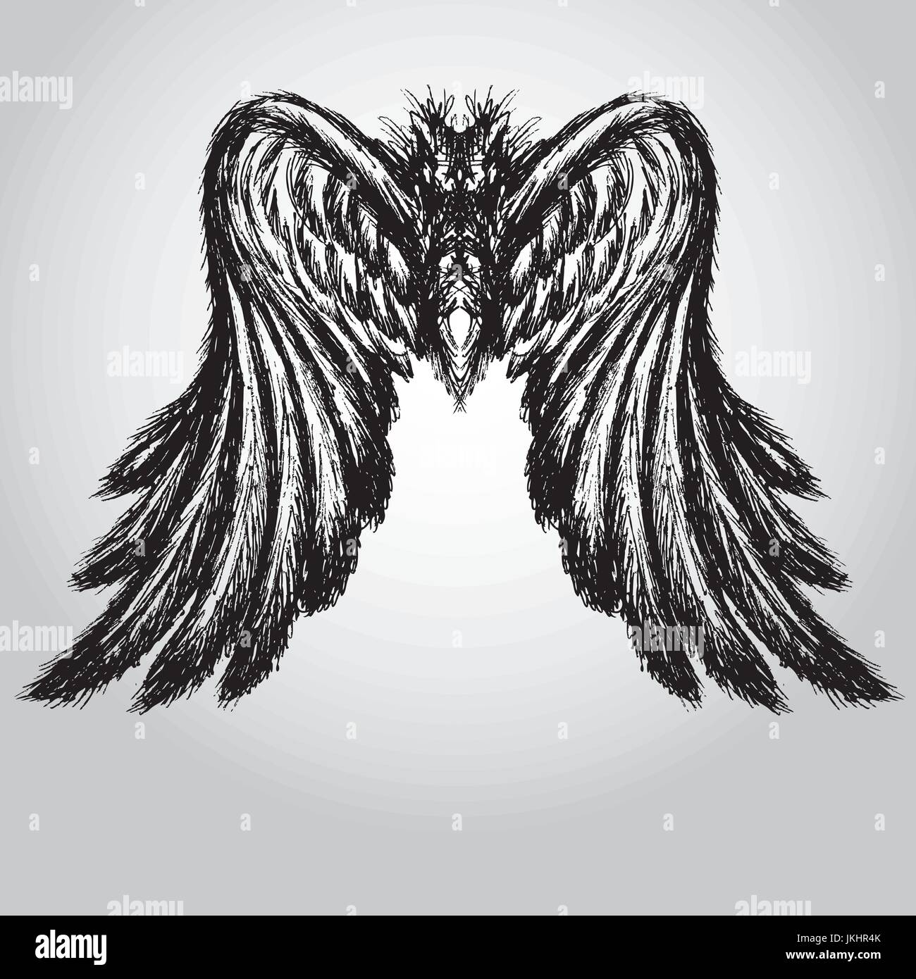 Wings vector illustration Stock Vector Image & Art - Alamy