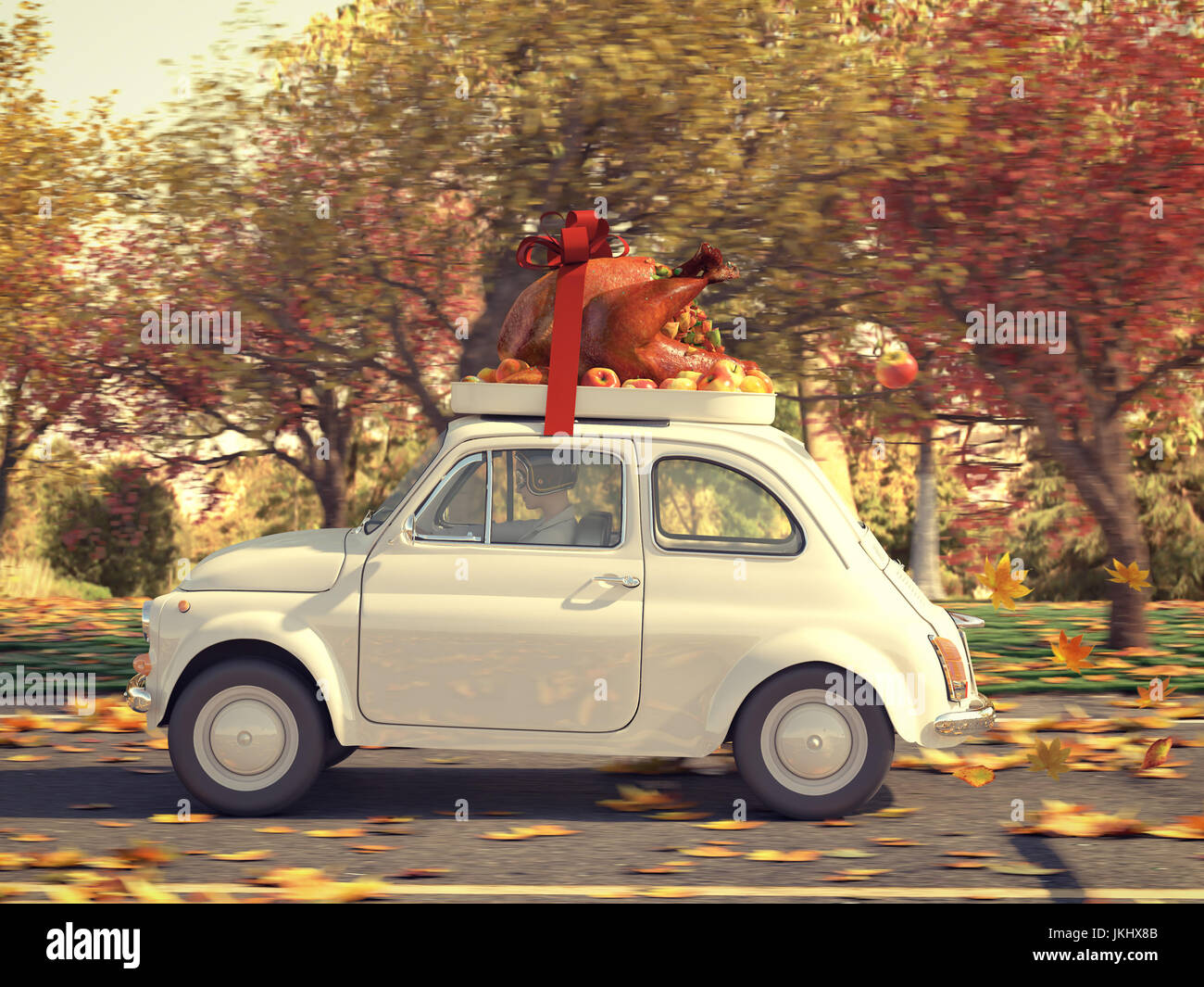 Vintage woman thanksgiving hi-res stock photography and images - Alamy