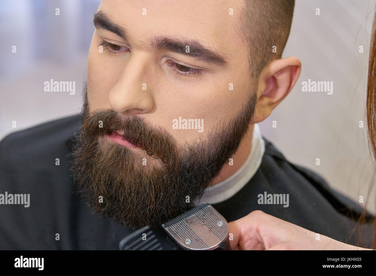 Beard grooming hi-res stock photography and images - Alamy