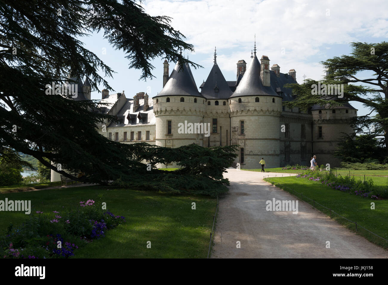 Landscape of chateau chaumont hi-res stock photography and images - Alamy