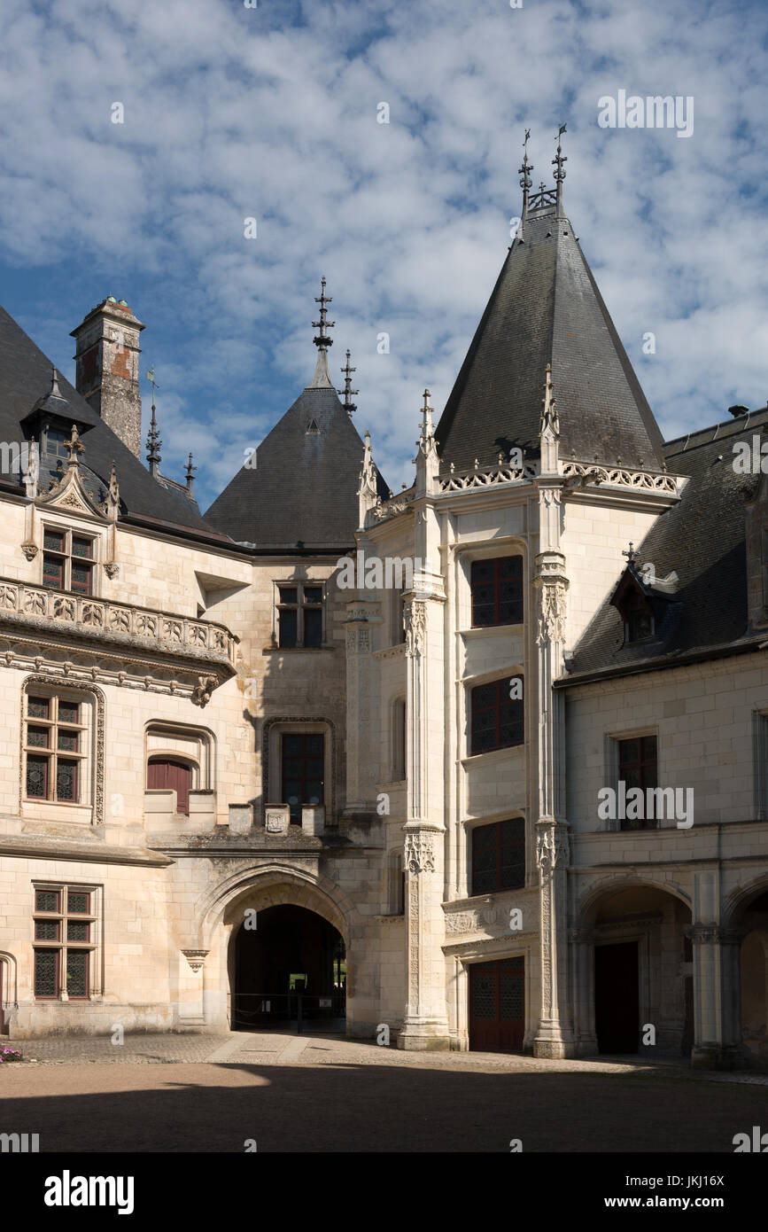 Chateau de Chaumont, Chaumont-Sur-Loire, Loire-Tal, Touraine ...