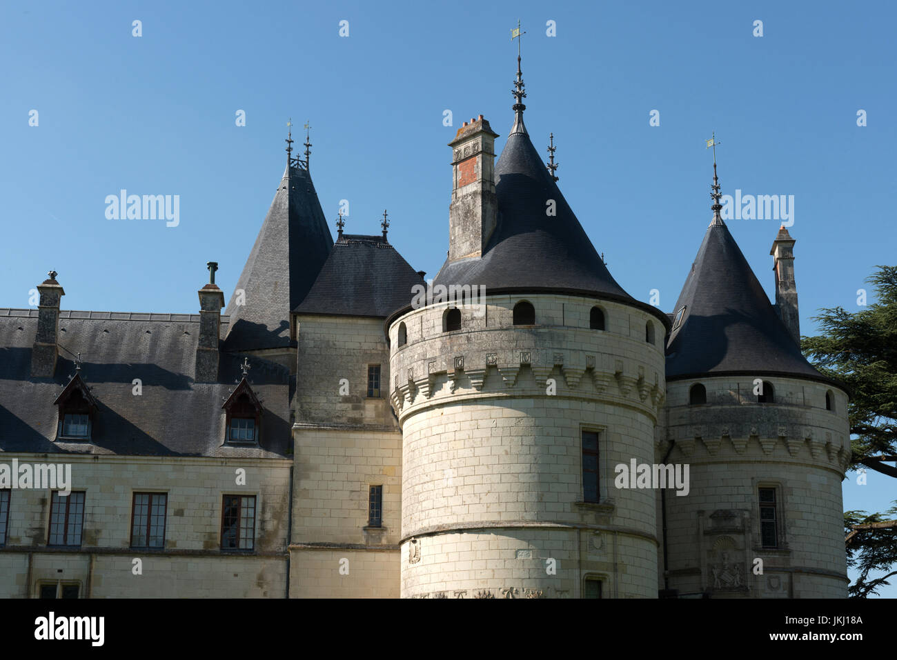 Chateau de Chaumont, Chaumont-Sur-Loire, Loire-Tal, Touraine ...