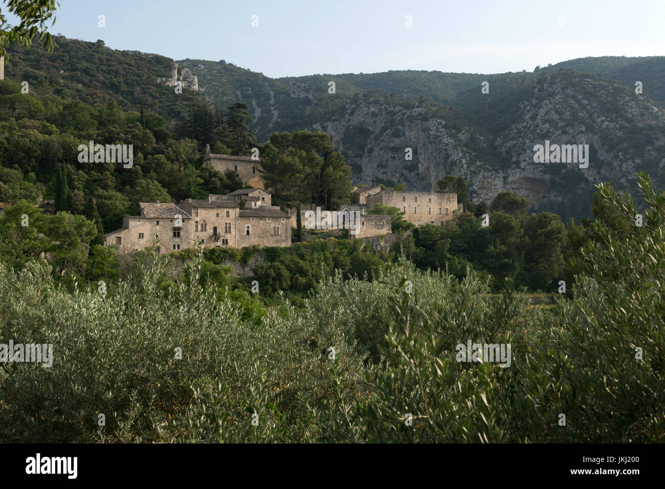 Medieval village of Oppede le Vieux, Vaucluse, Provence Alpes Cote d ...