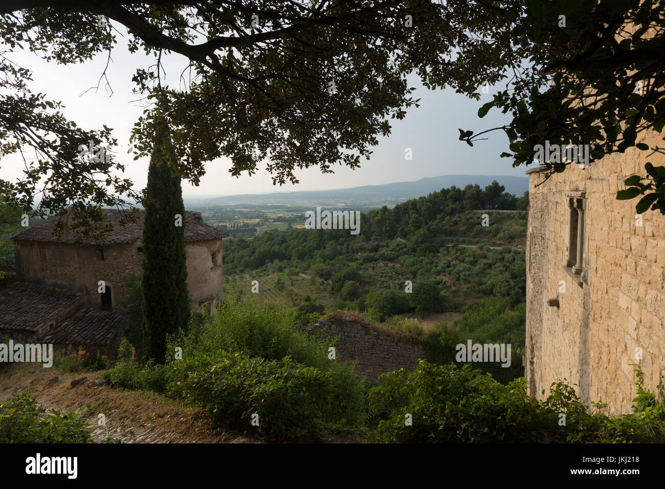 Medieval village of Oppede le Vieux, Vaucluse, Provence Alpes Cote d ...
