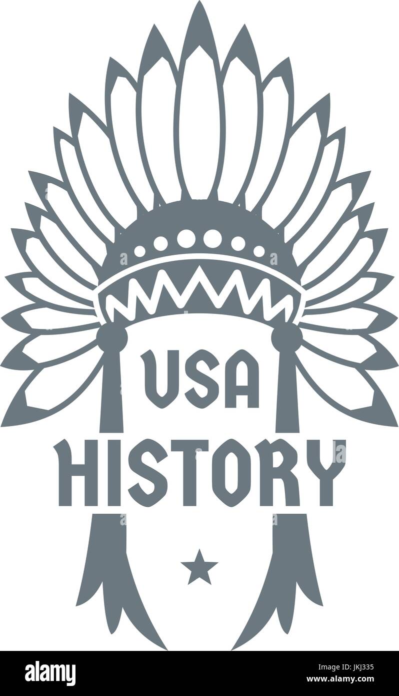 USA history logo, simple style Stock Vector Image & Art - Alamy