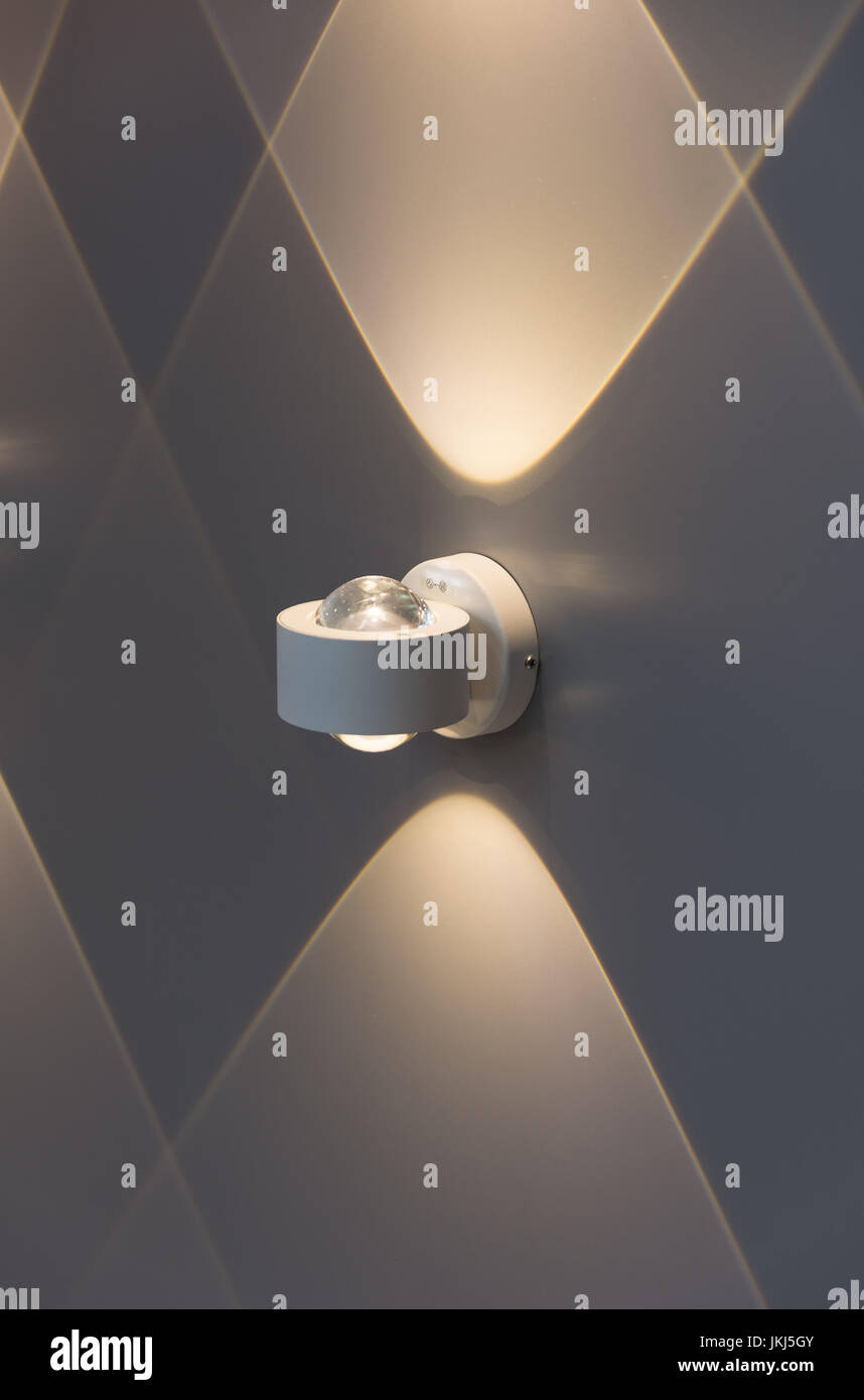 Light source for wall Stock Photo - Alamy