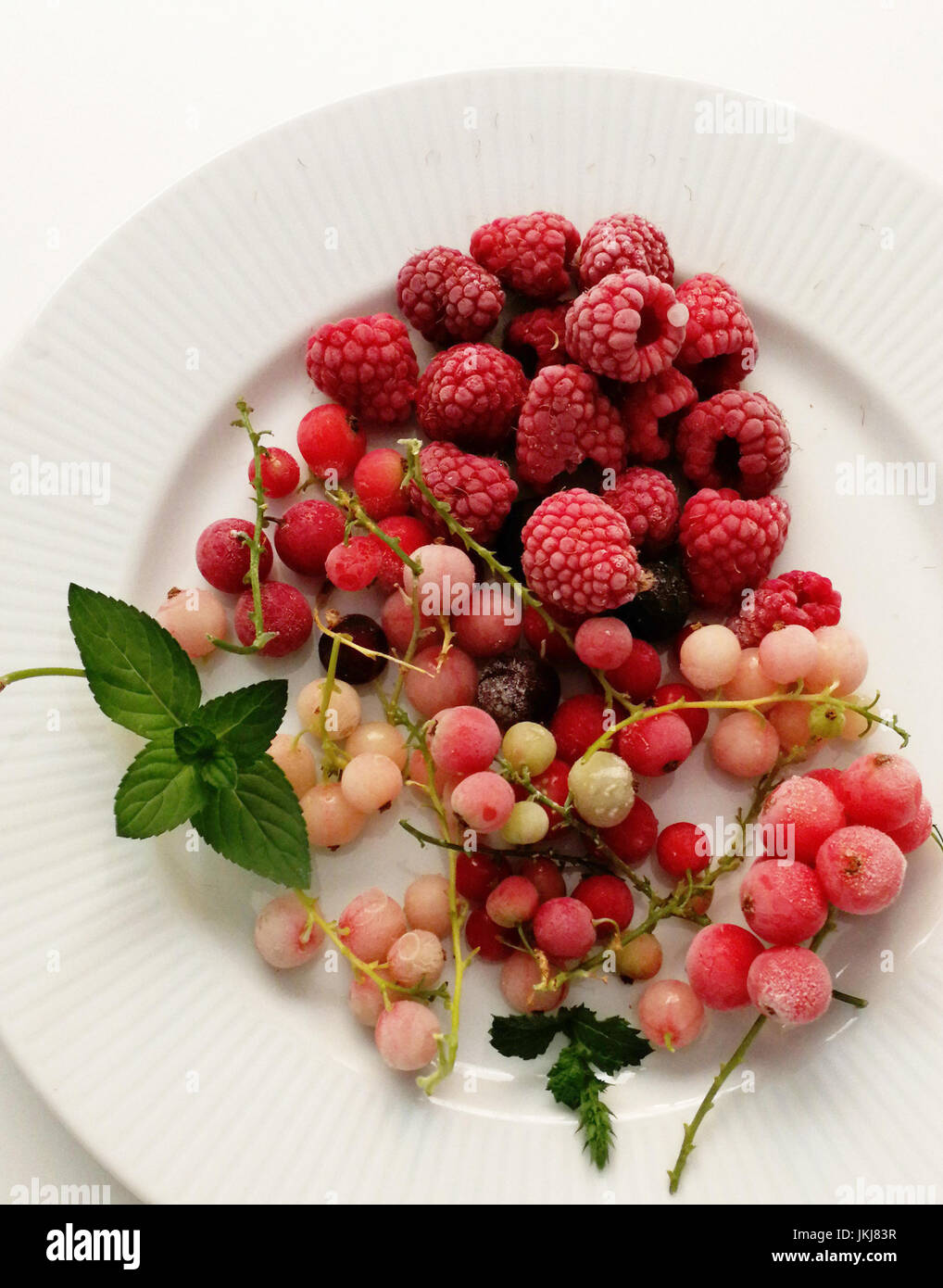 Frozen red fruits flavor natural hi-res stock photography and images ...