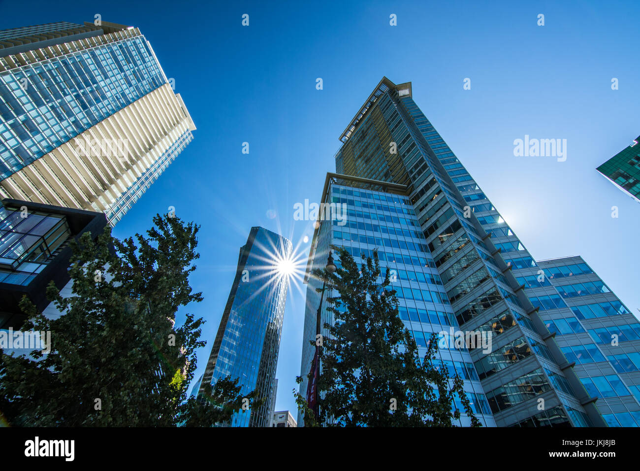 Vancouver, Canada - June 20, 2017: High rises in Vancouver's downtown ...