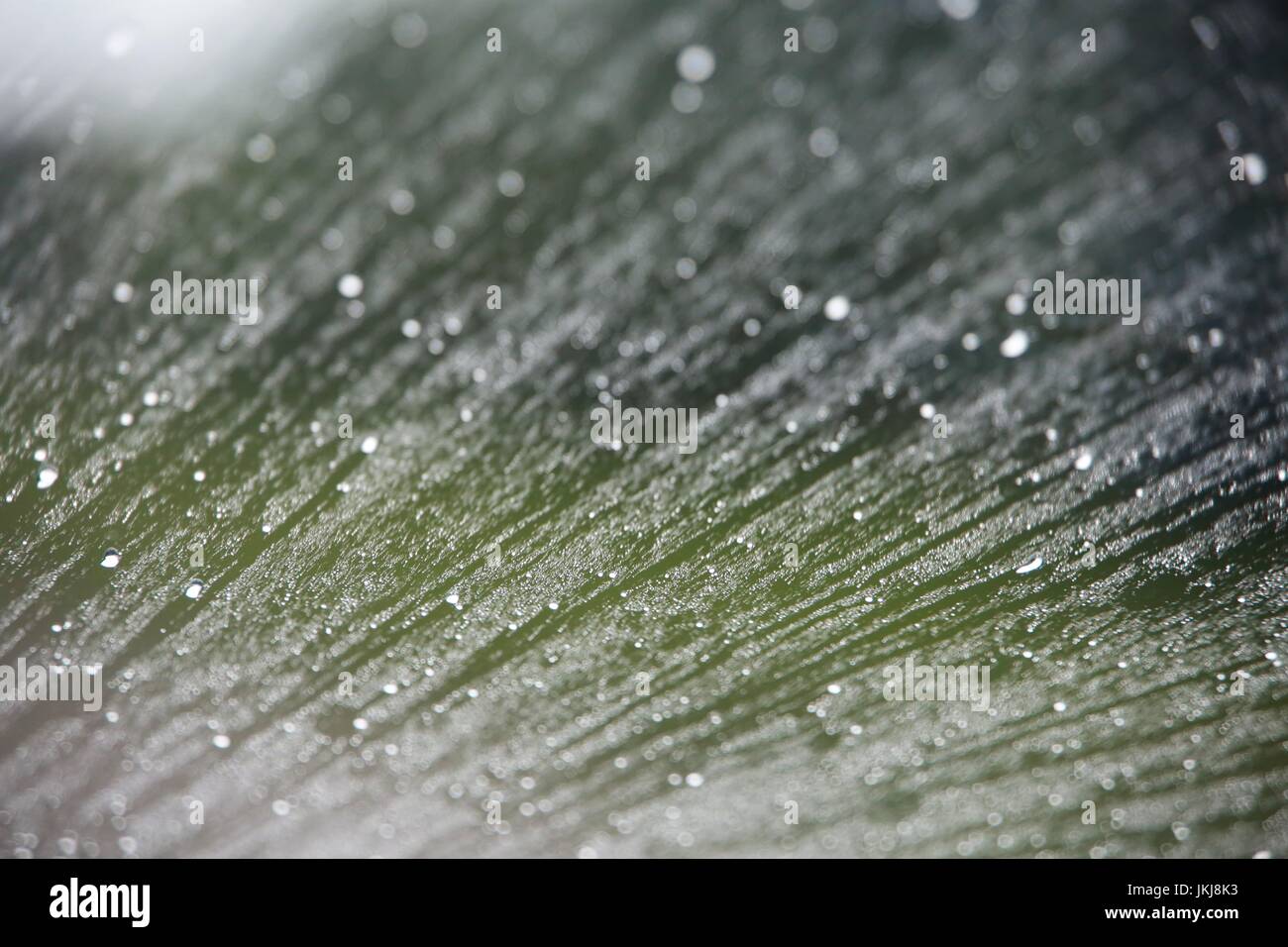 Raindrops on Car Windshield Stock Photo - Alamy