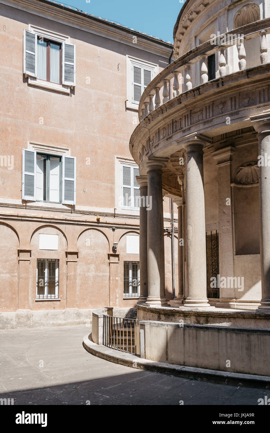 San pietro montorio tempietto hi-res stock photography and images - Alamy