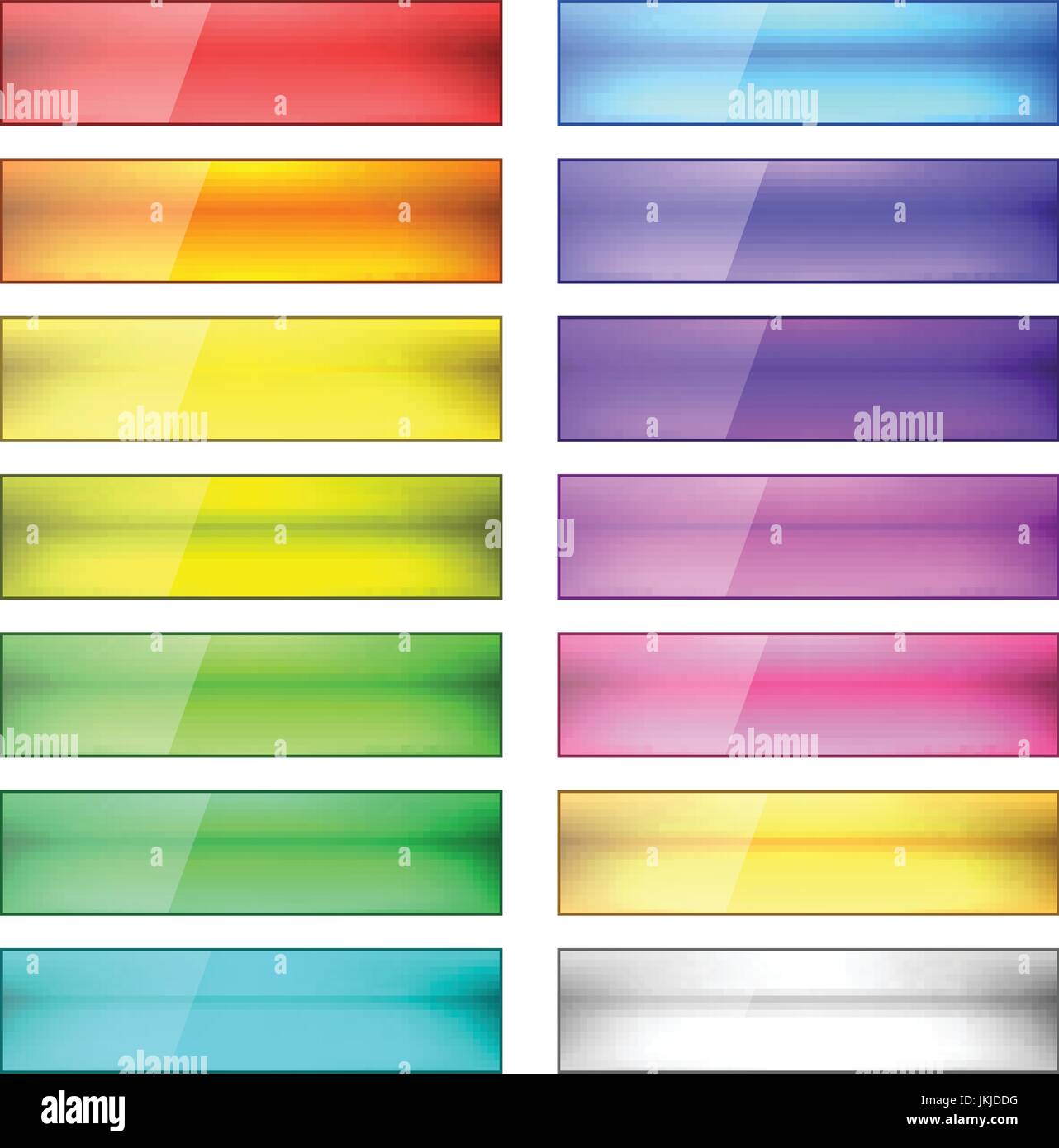 vector web buttons set Stock Vector Image & Art - Alamy