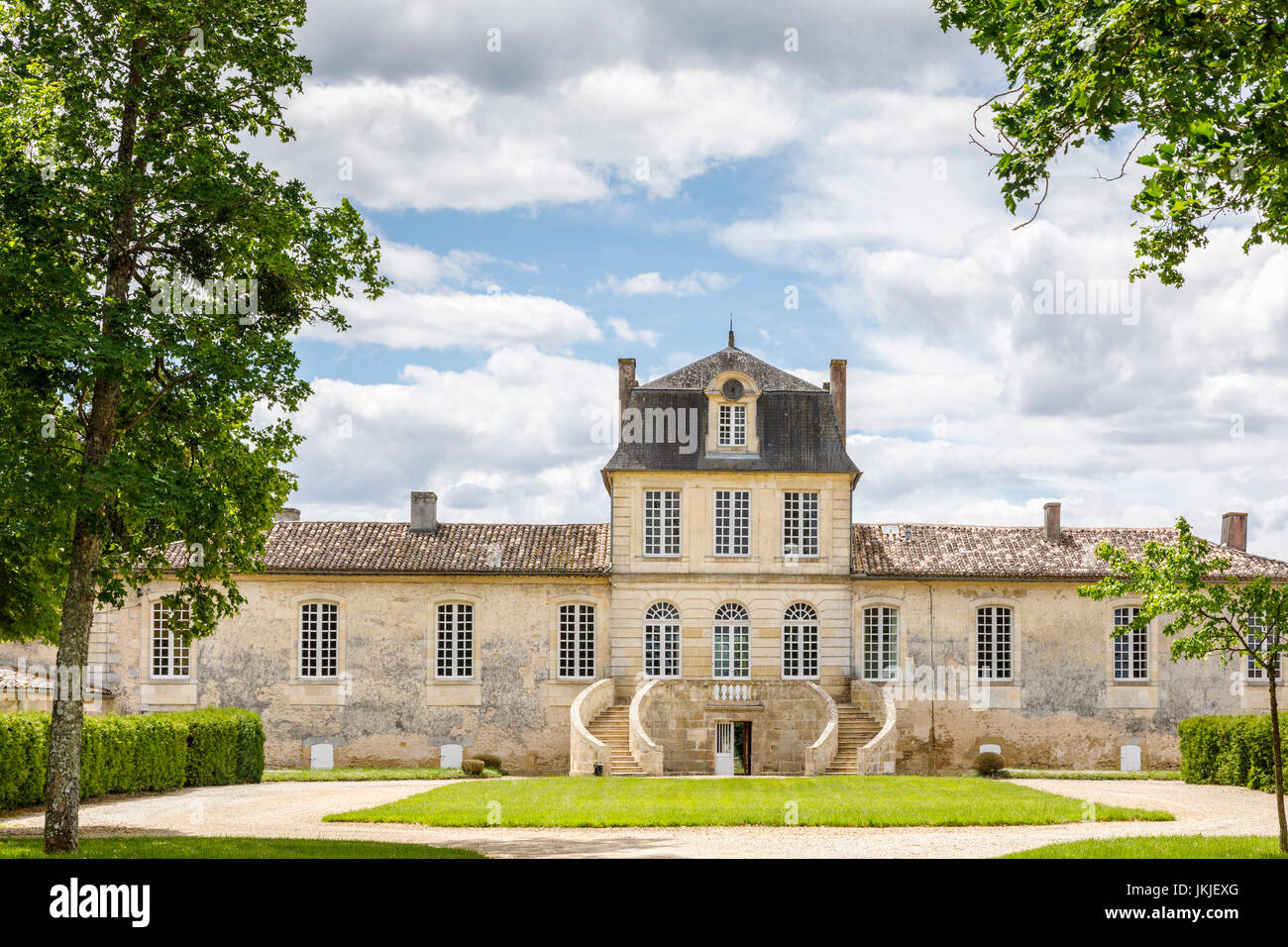 Chateau de Myrat in the commune of Barsac, Gironde, in the region of ...