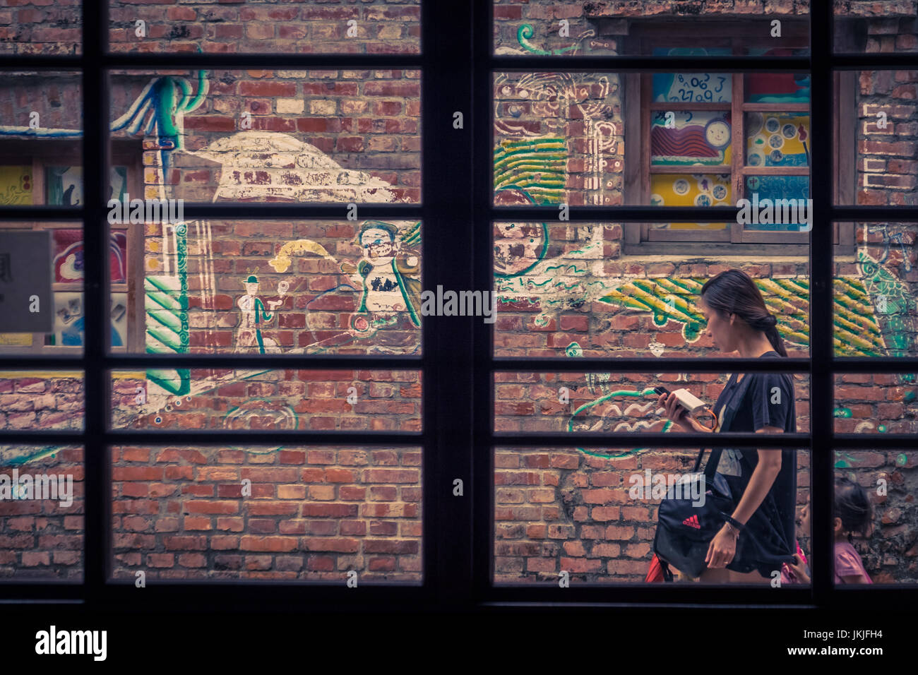 Street art in Taipei - August 2016 Stock Photo - Alamy