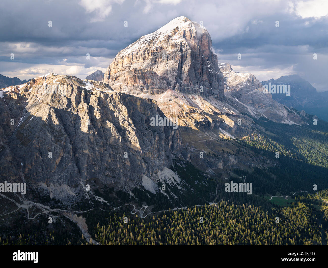 Italy, Alto Adige, Dolomites, Tofane massive Stock Photo - Alamy