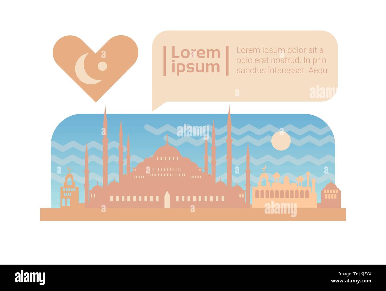 Istanbul skyline turkey landscape Stock Vector Images - Alamy