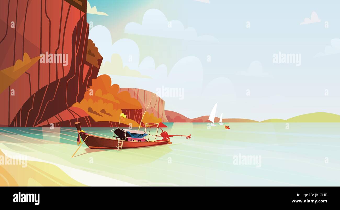 Beautiful sky sunrise asia Stock Vector Images - Alamy