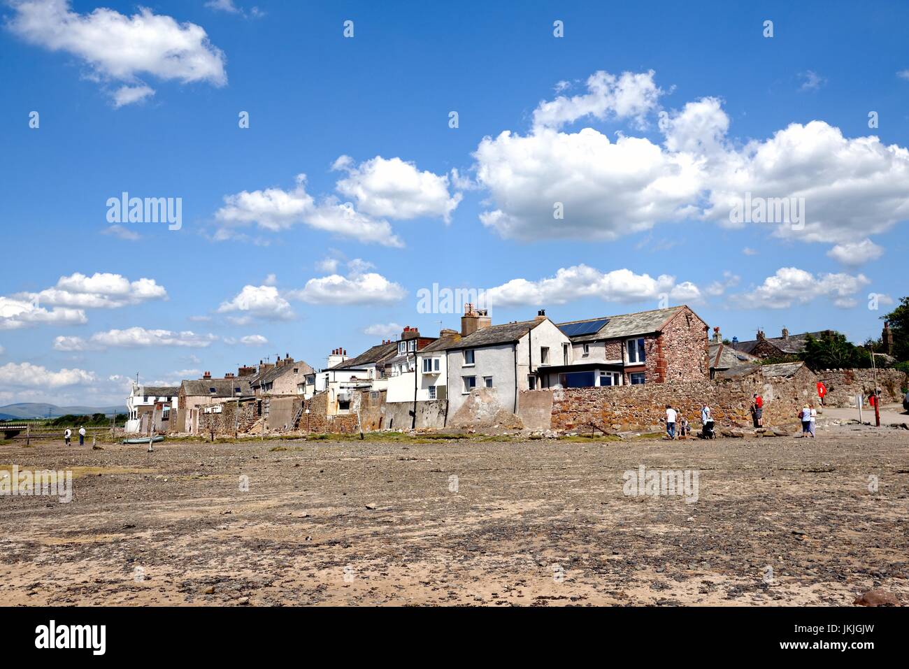 Coastal town of Ravenglass Cumbria UK Stock Photo - Alamy