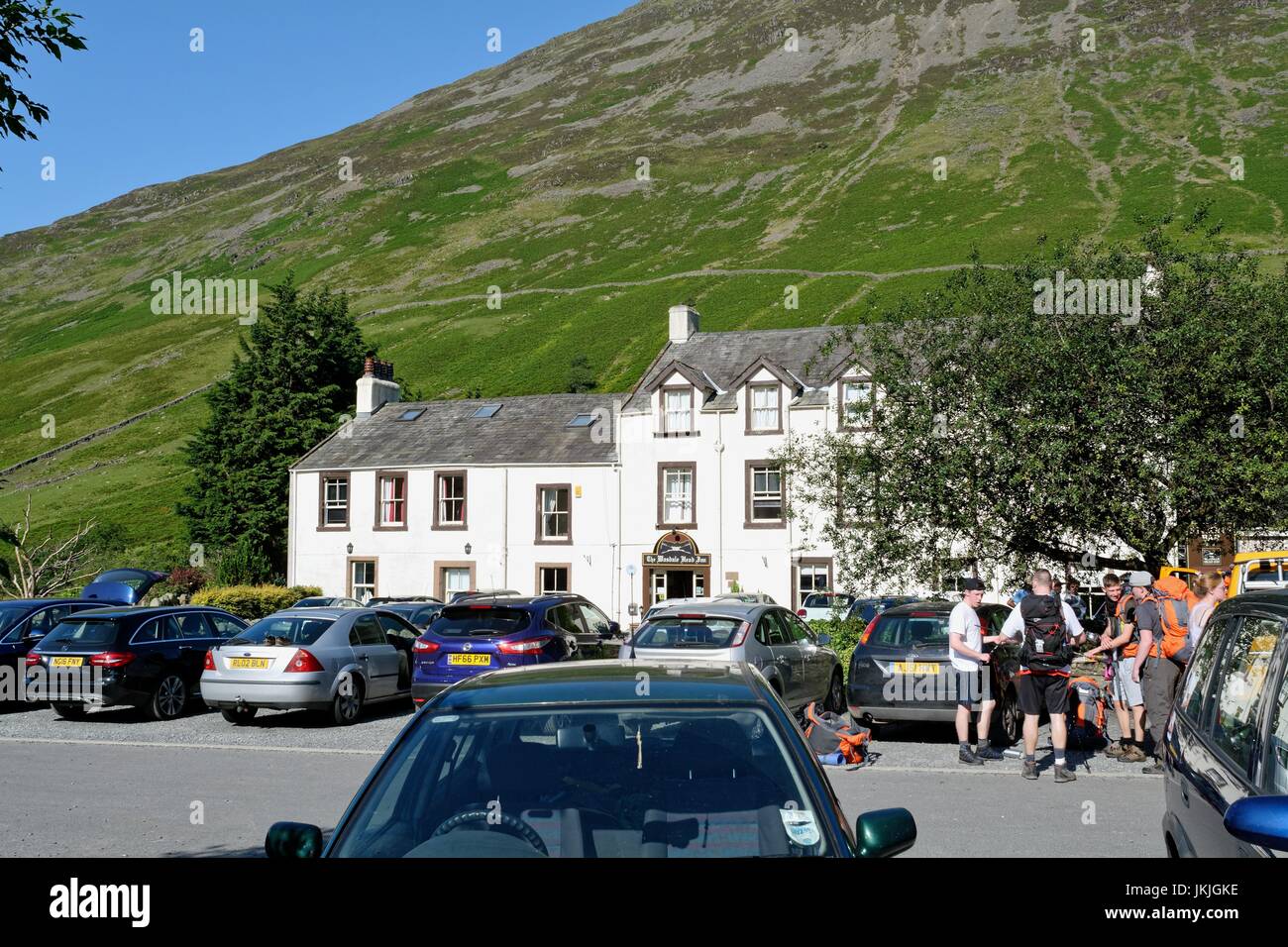 Wasdale Head Inn Wasdale Cumbria UK Stock Photo - Alamy