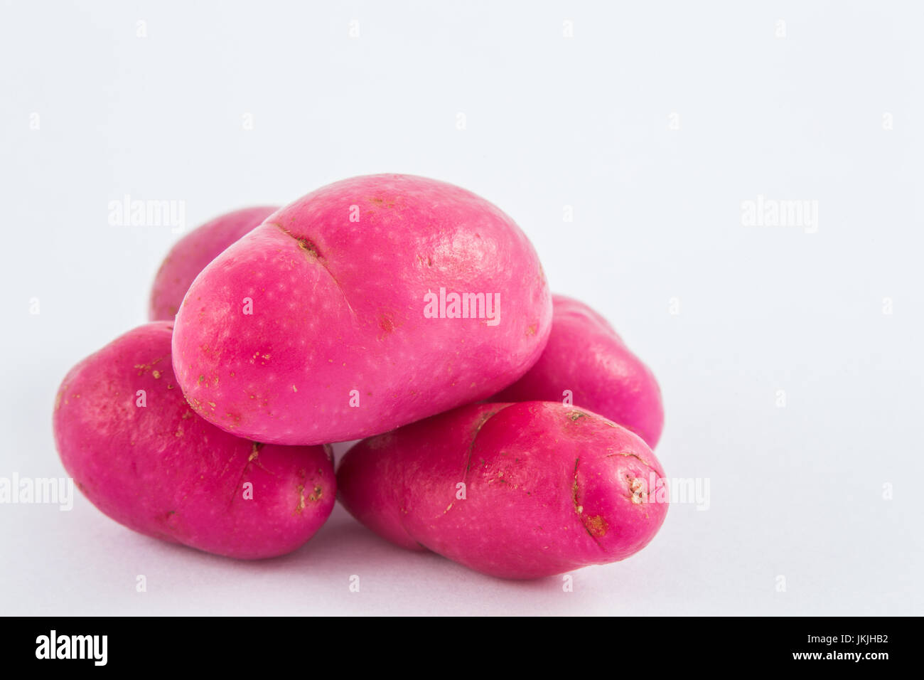 Chuguas (Ullucus tuberosus) isolated on white background Stock Photo ...