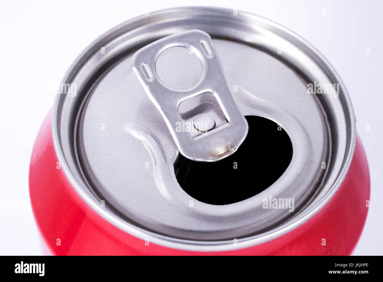 An opened can of drink Stock Photo - Alamy