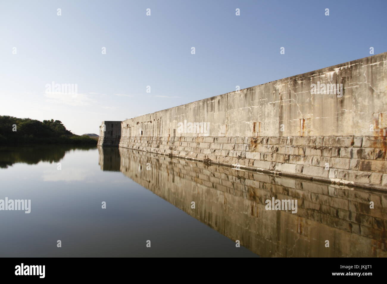 Fort Zachary Taylor Moat at the National Historic State Park, Key West ...