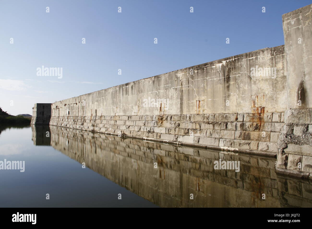 Fort Zachary Taylor Moat at the National Historic State Park, Key West ...