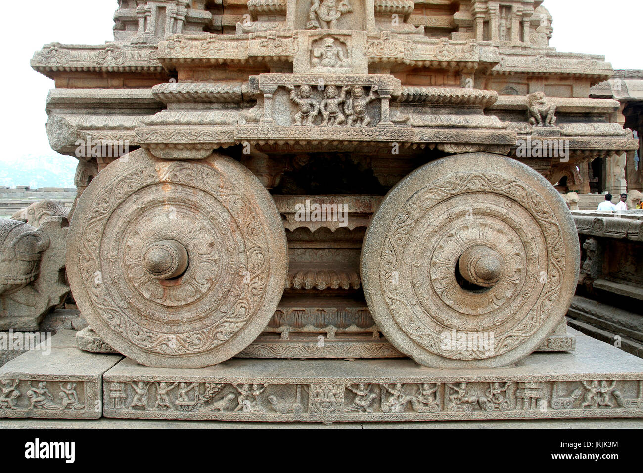 Detail of stone wheels and axles of famous Stone Chariot at ...