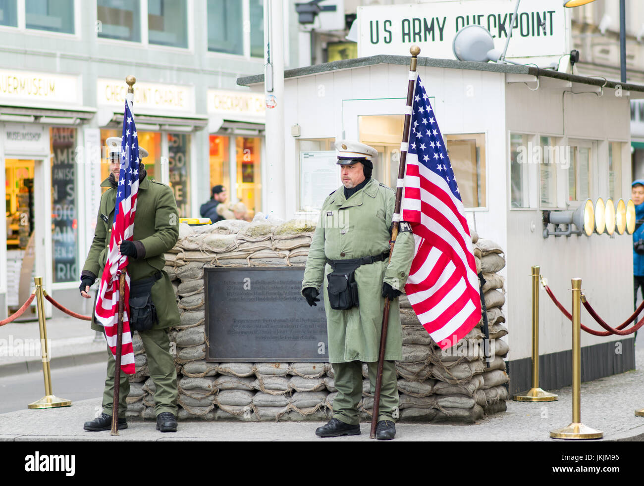 Checkpoint Charlie - Berlin, Germany Stock Photo - Alamy