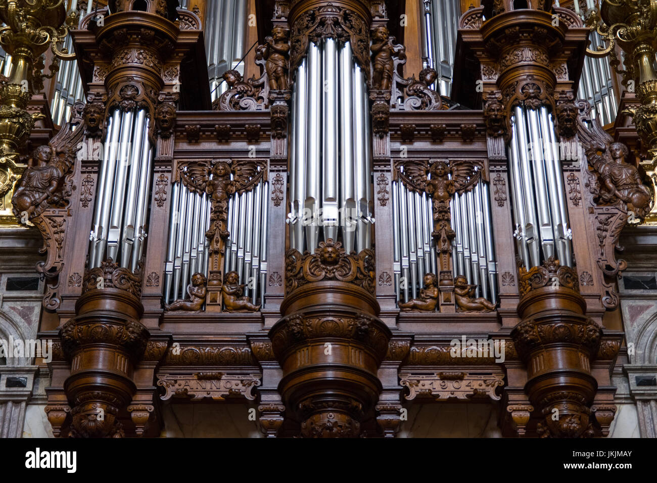 Berlin Cathedral Organ Stock Photo - Alamy