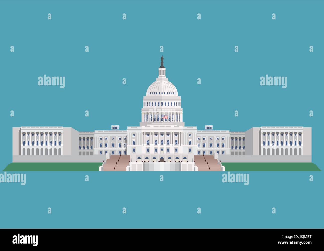 Capitol Stock Vector Images - Alamy