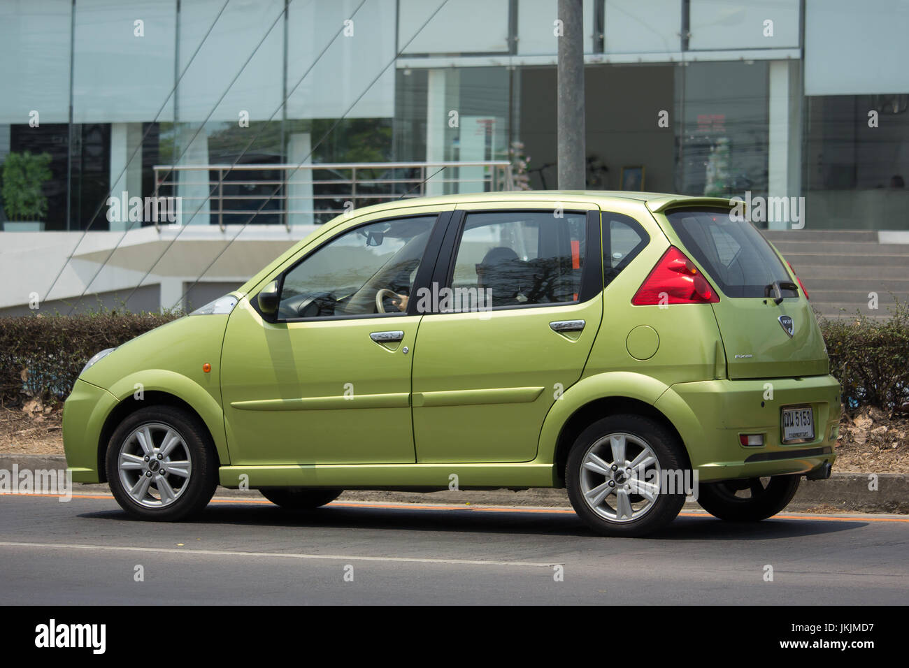 CHIANG MAI, THAILAND - APRIL 11 2017: Private car, Naza Forza . Product ...