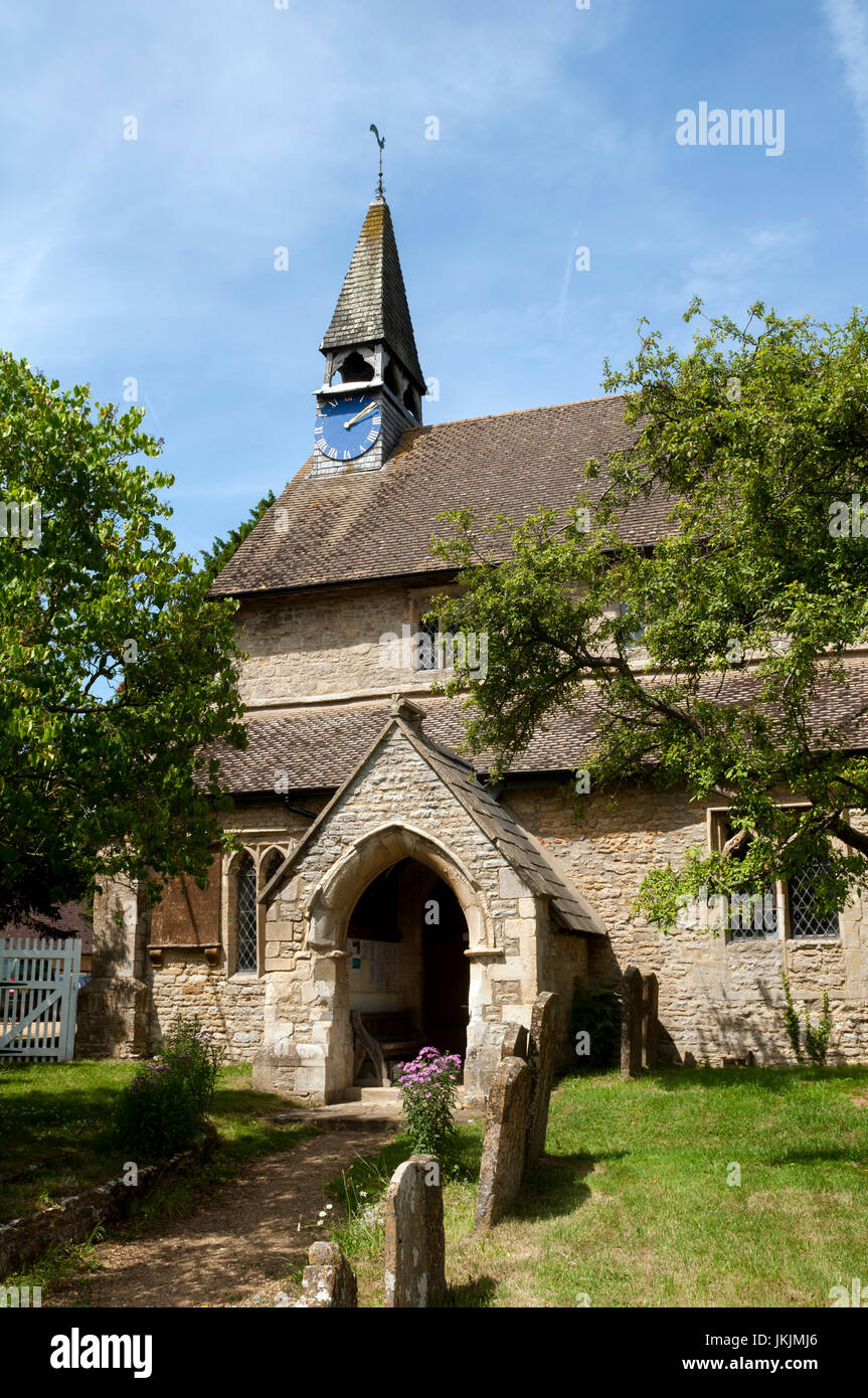 St. Edmund and St. George Church, Hethe, Oxfordshire, England, UK Stock ...