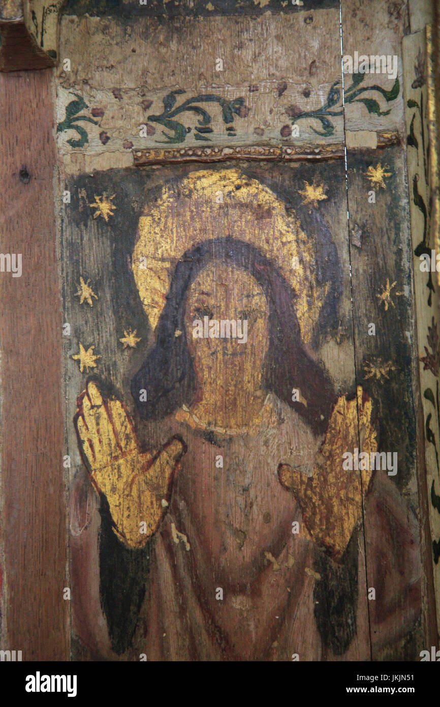 The Transfiguration of Christ, medieval rood screen paintings, St ...
