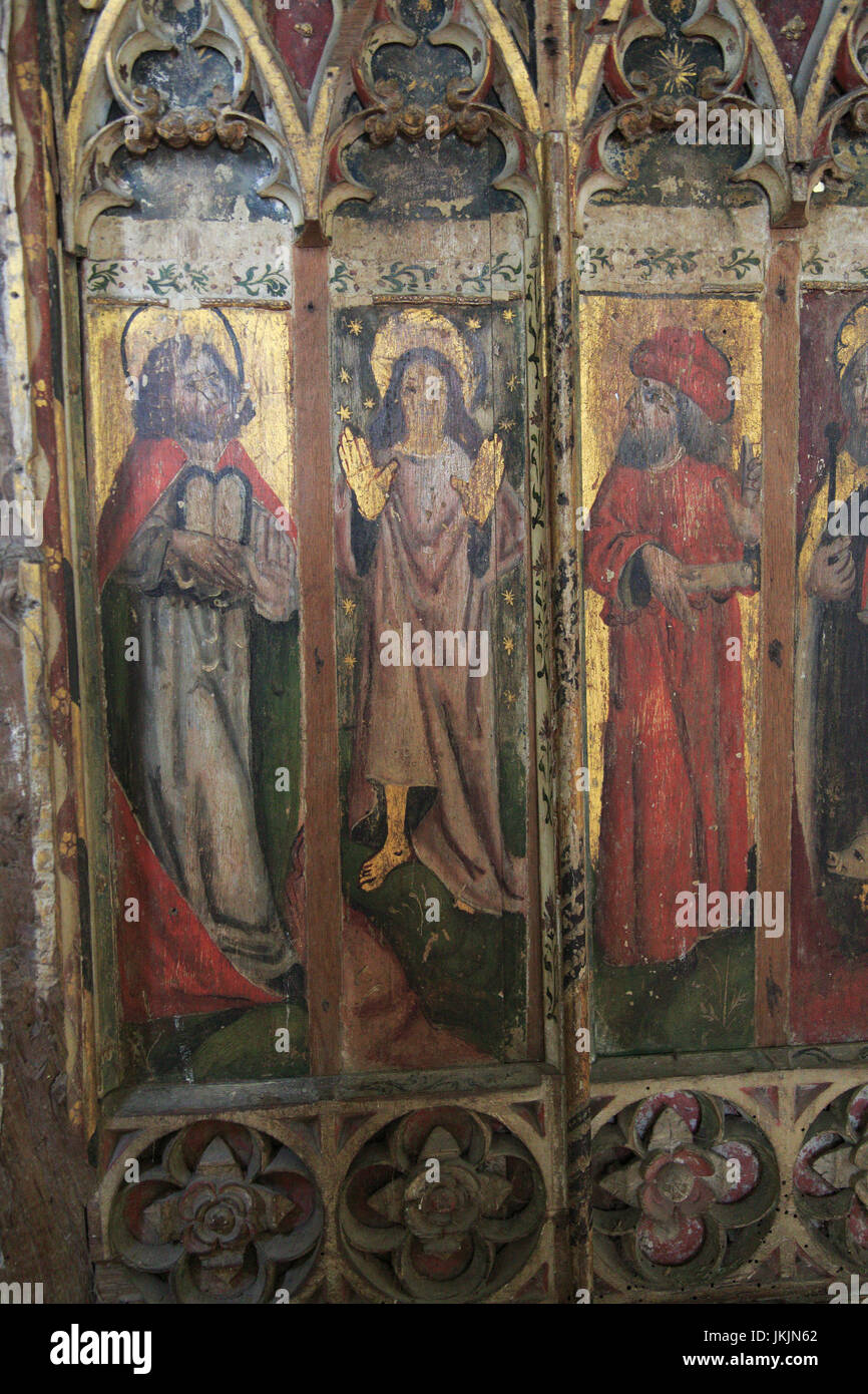 The Transfiguration of Christ, medieval rood screen paintings, St ...