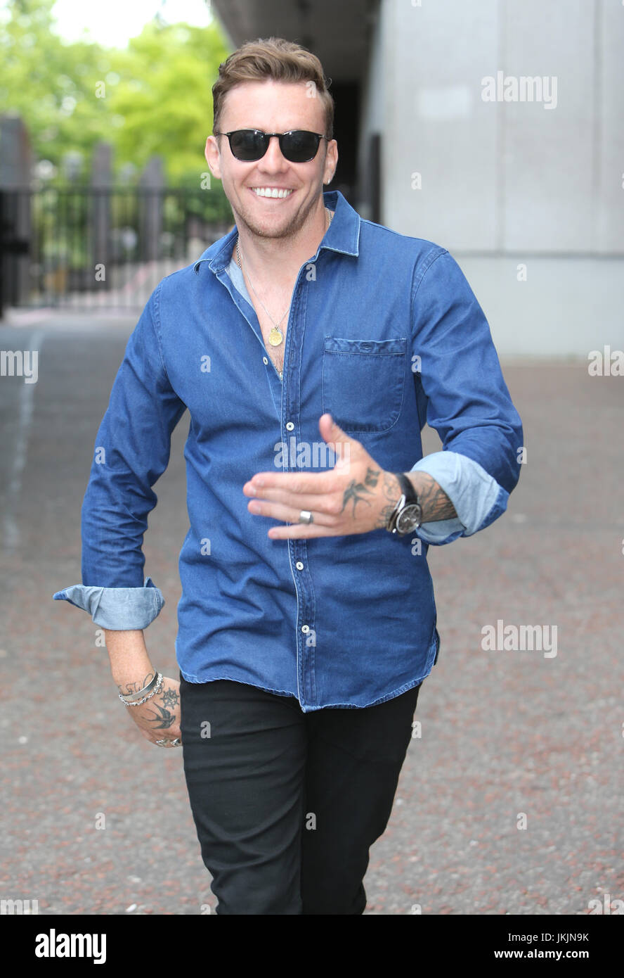 Danny Jones outside ITV Studios Featuring: Danny Jones Where: London ...