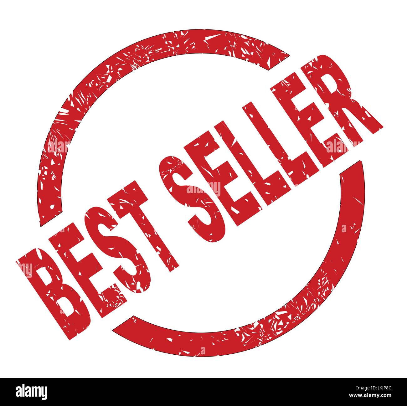 An best seller red ink stamp on a white background Stock Vector Image ...