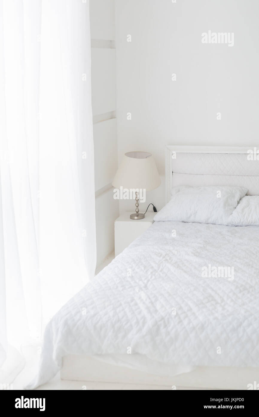 Abstract white room interior Stock Photo - Alamy