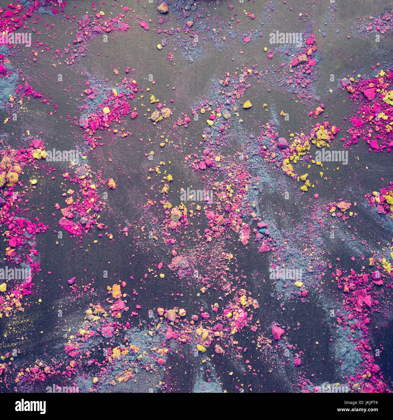 Abstract colorful make-up powder Stock Photo - Alamy